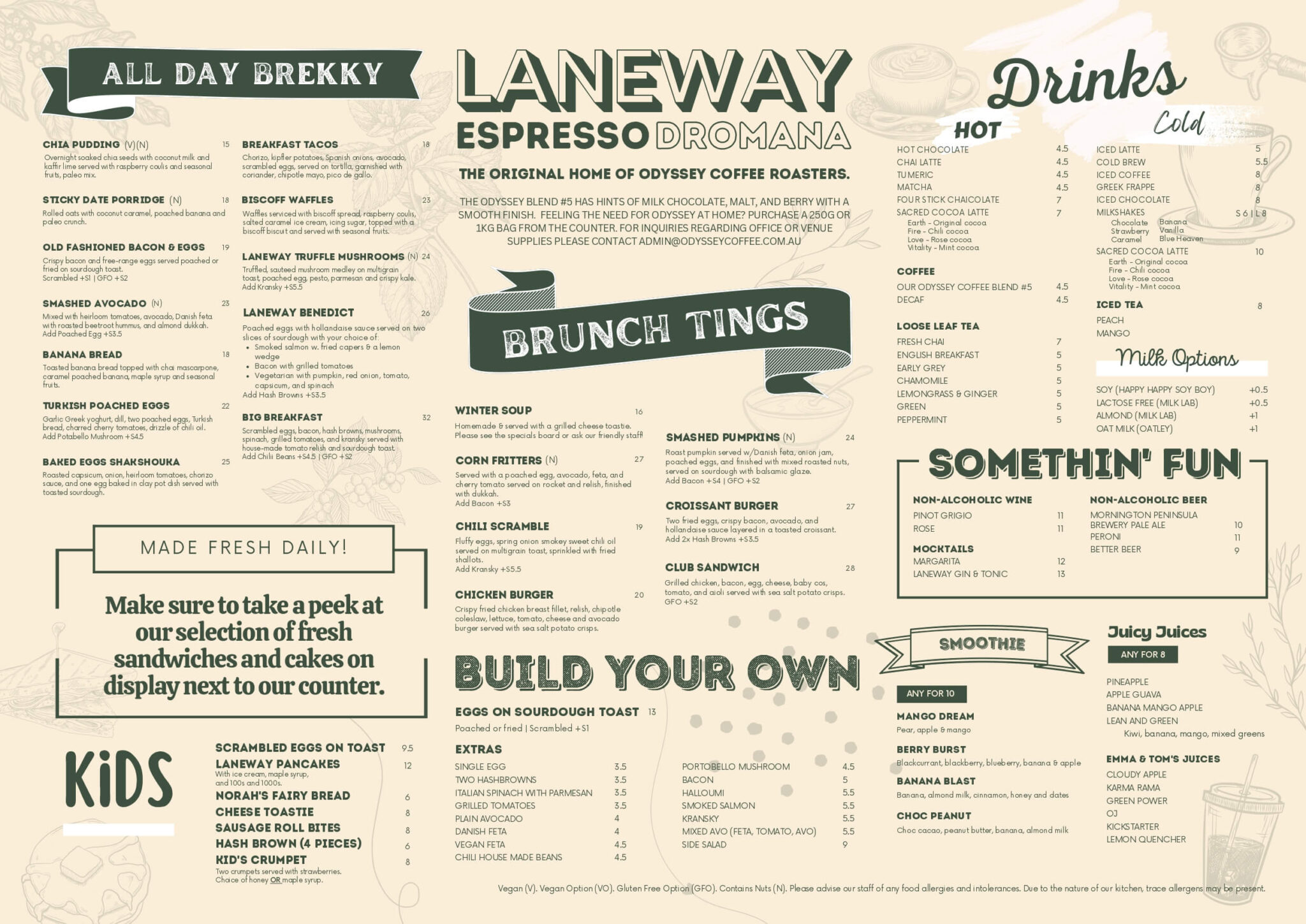 The Best Cafe On The Peninsula - Laneway Cafe